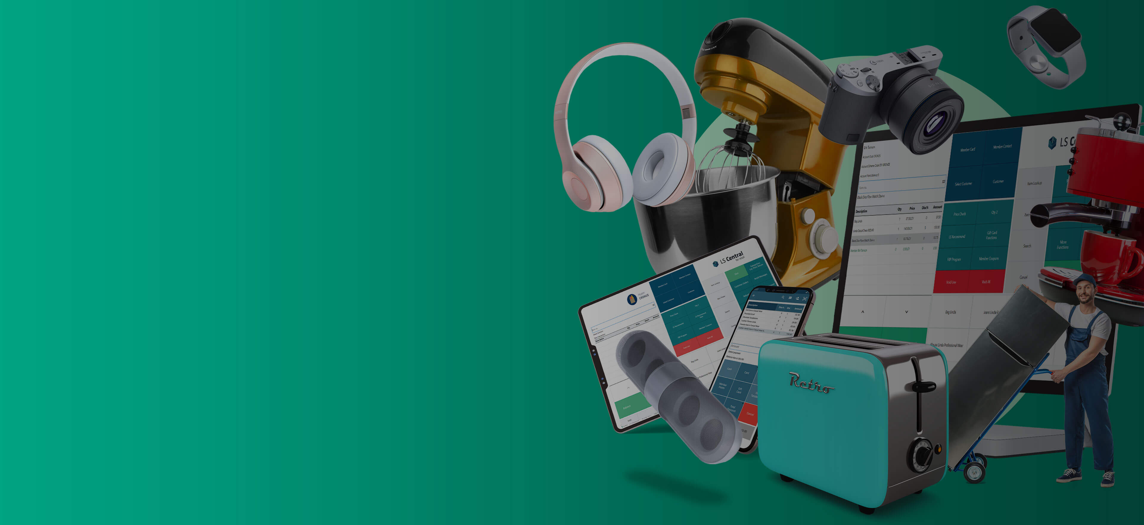 POS and ERP software for electronics and home appliances stores